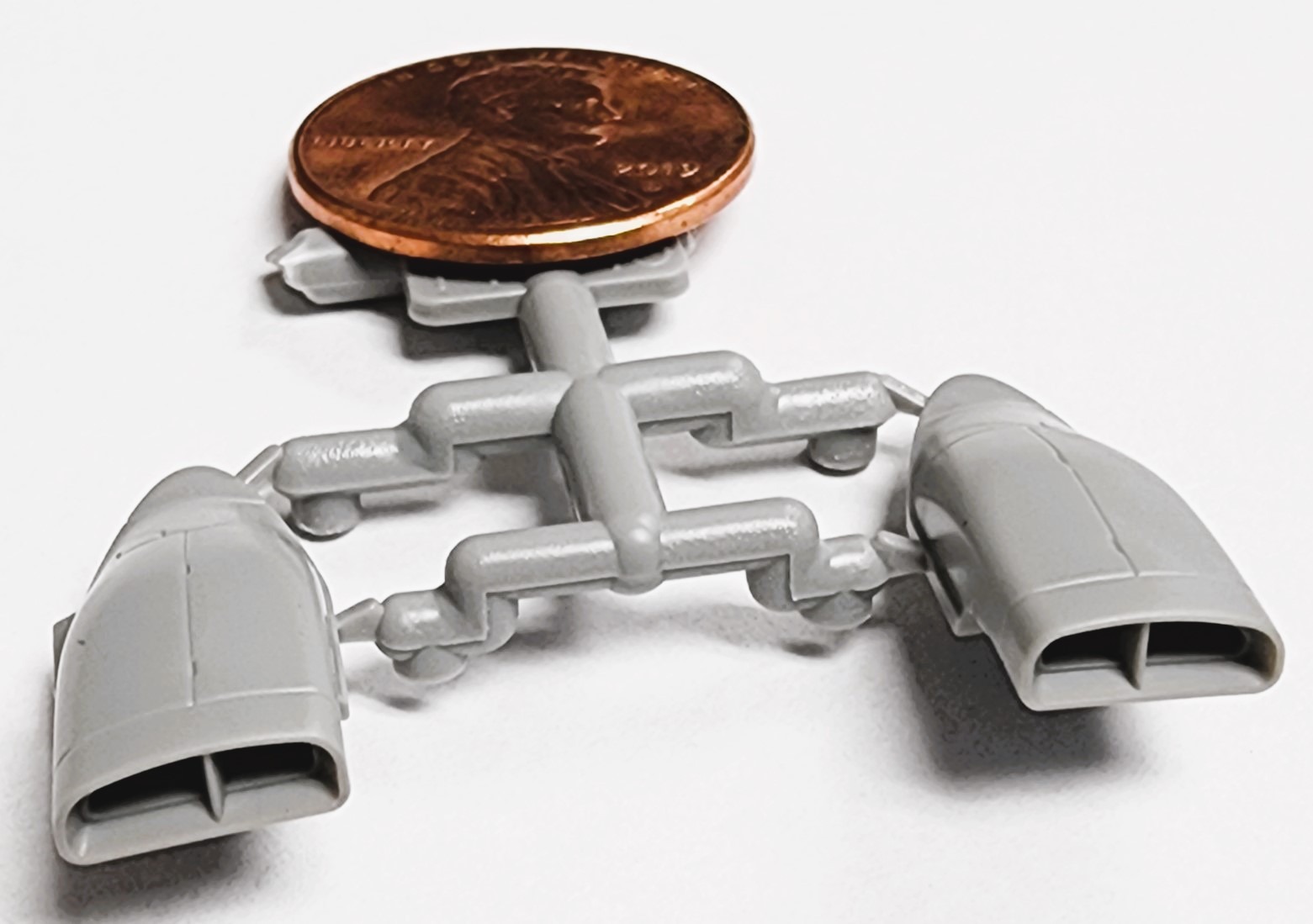 Scanning Small is our Specialty - 1/72 Scale Model Intake Vents