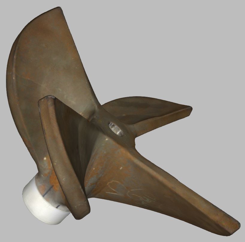 Power Boat Propeller (2) - St Louis 3D Metrology Scanning & Reverse ...