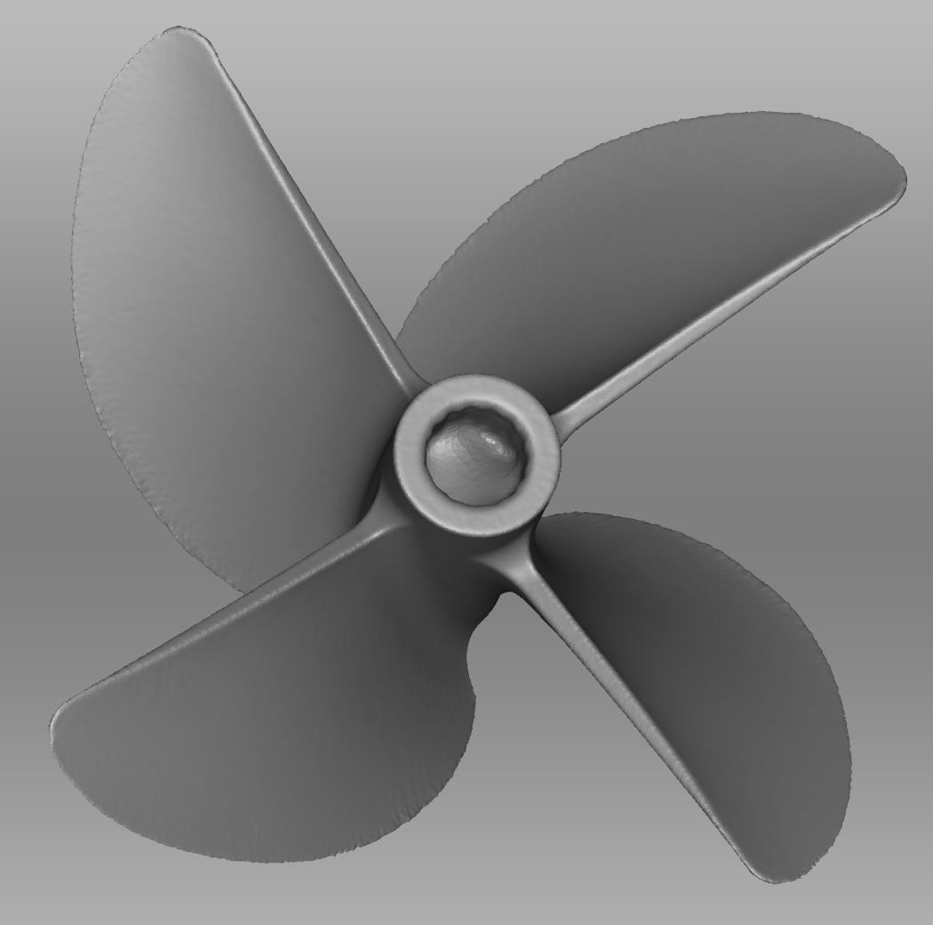 Custom Machined Power Boat Propeller 02 - St Louis 3D Metrology ...