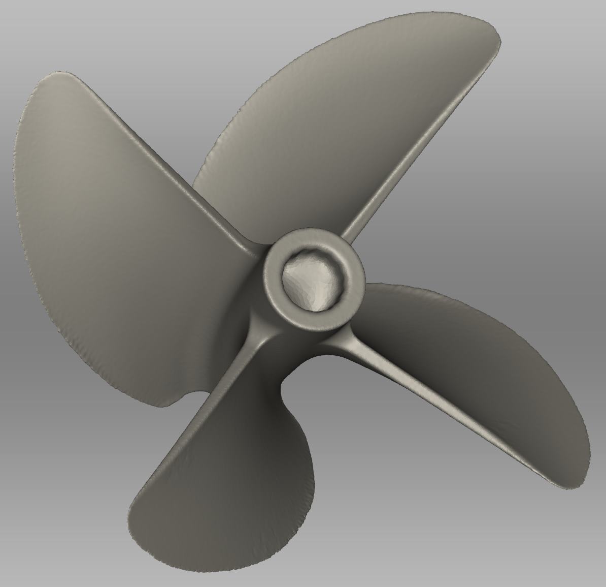 Custom Machined Power Boat Propeller 01 - St Louis 3D Metrology ...