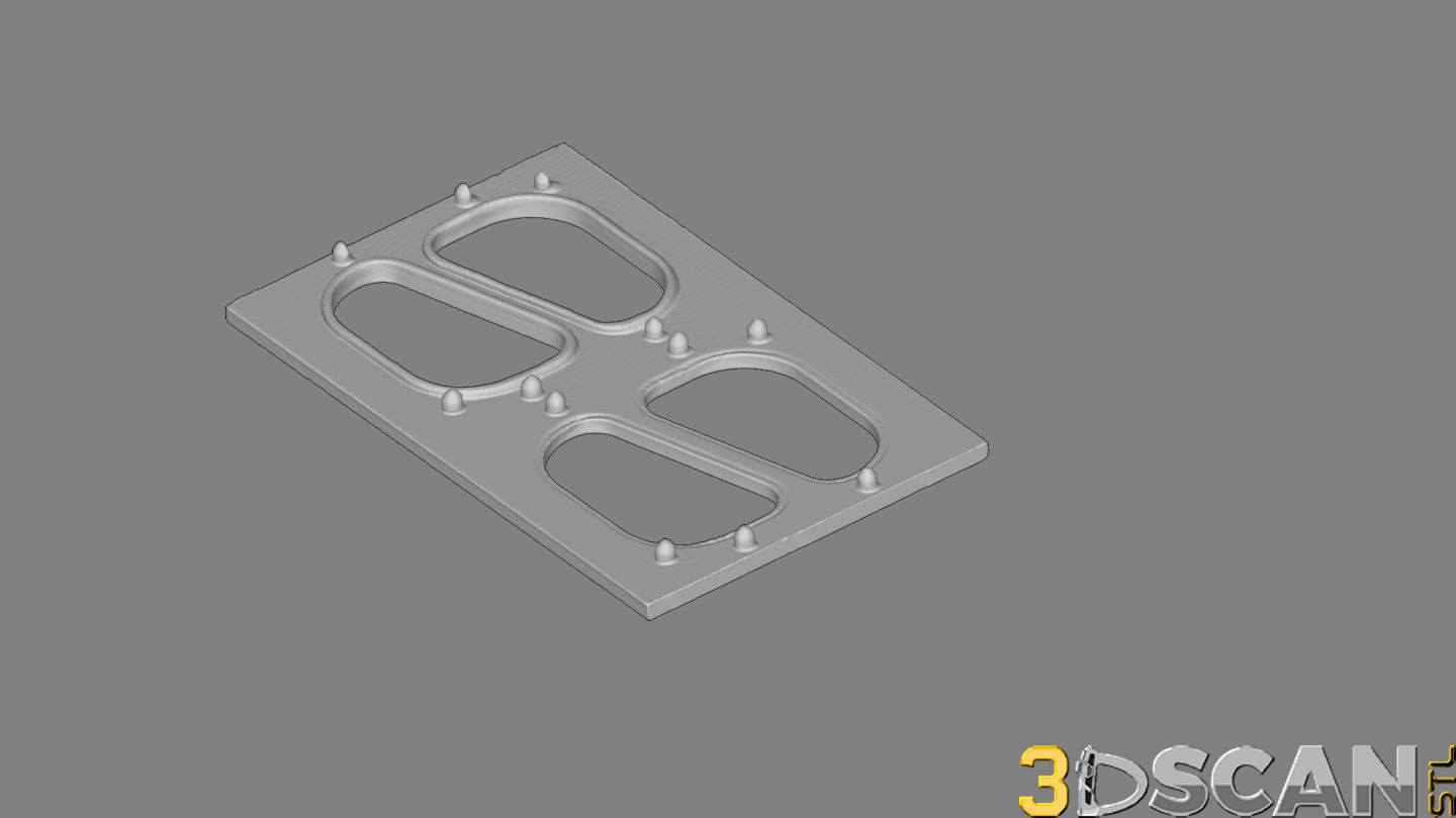Scan to Solid Object: Package Cutting Die • St Louis 3D Scanning ...