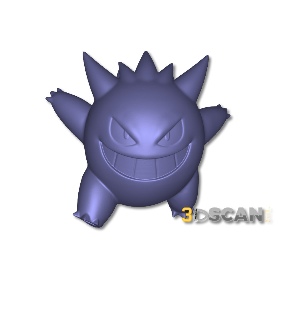 Pokemon No 094 Figurine - St Louis 3D Metrology Scanning & Reverse ...