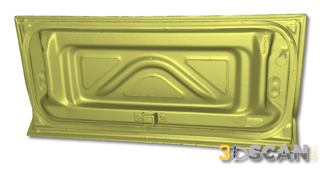 1969 Mustang Fastback Trunk Lid - St Louis 3D Metrology Scanning ...