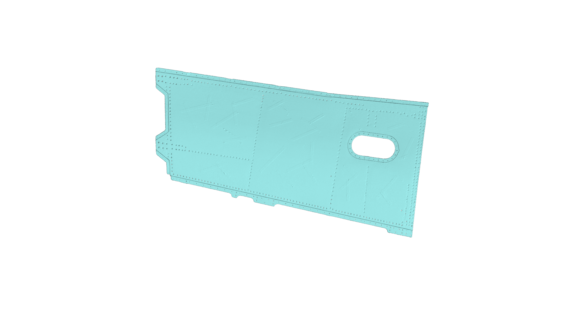 Replacement Aircraft Wing Panel - St Louis 3D Metrology Scanning ...